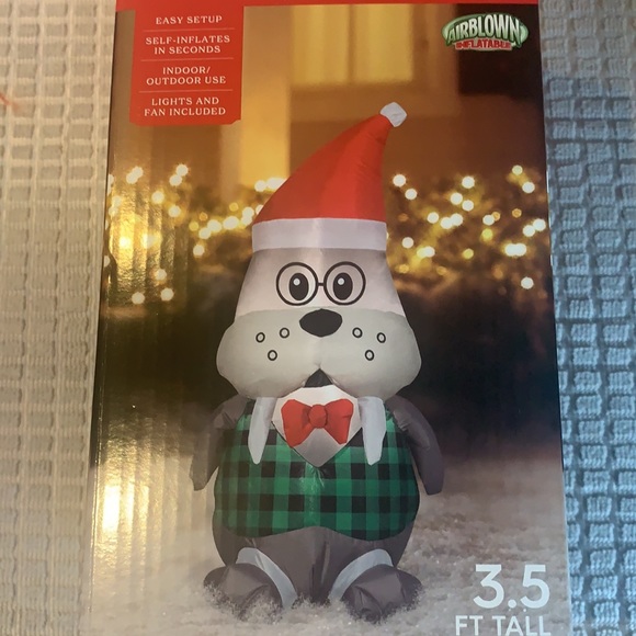 Holiday Time | Holiday | Holiday Time Christmas Walrus Airblown ...